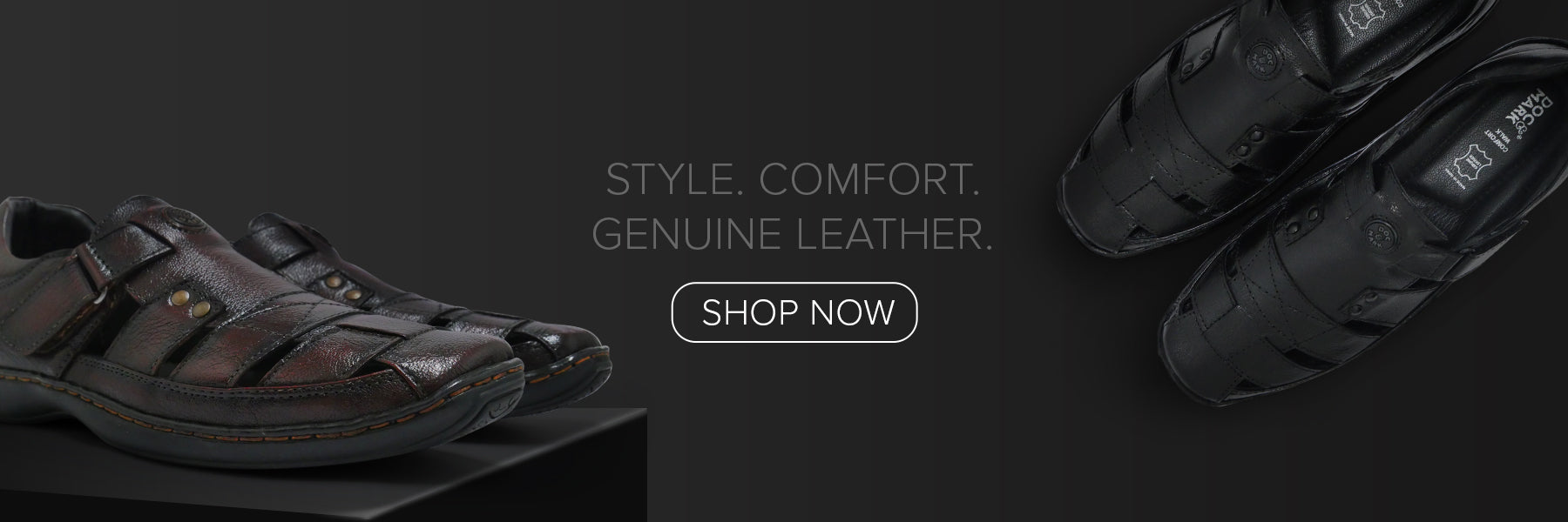 Genuine Leather Shoes for Men - Formals, Casuals, & Sandals – DOC&MARK®