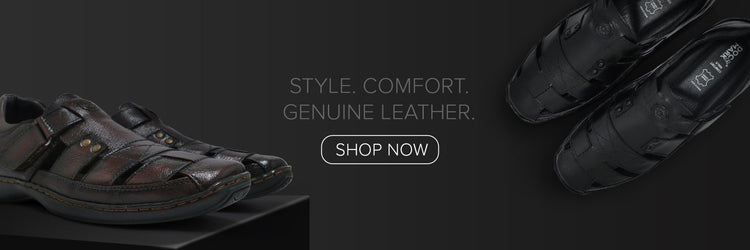 Genuine Leather Shoes for Men - Formals, Casuals, & Sandals – DOC&MARK®